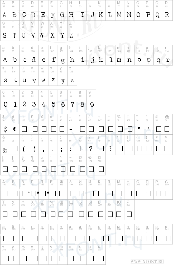 Harting Plain | XFont.ru - шрифты, скачать шрифт бесплатно