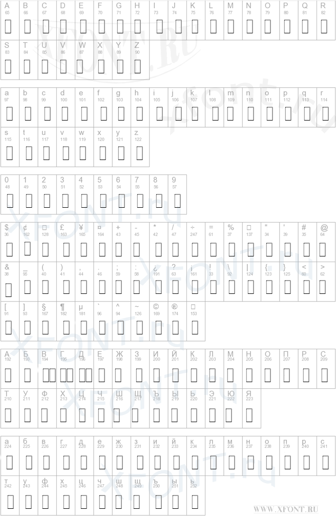 Karloff | XFont.ru - шрифты, скачать шрифт бесплатно