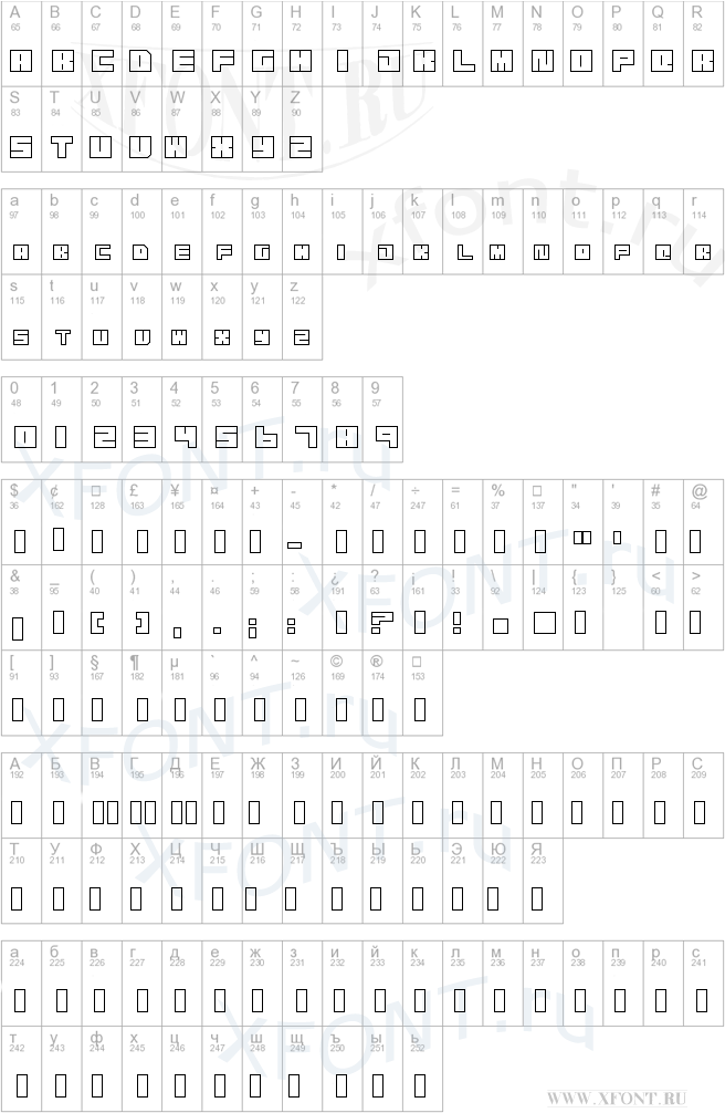 Transuranium | XFont.ru - шрифты, скачать шрифт бесплатно