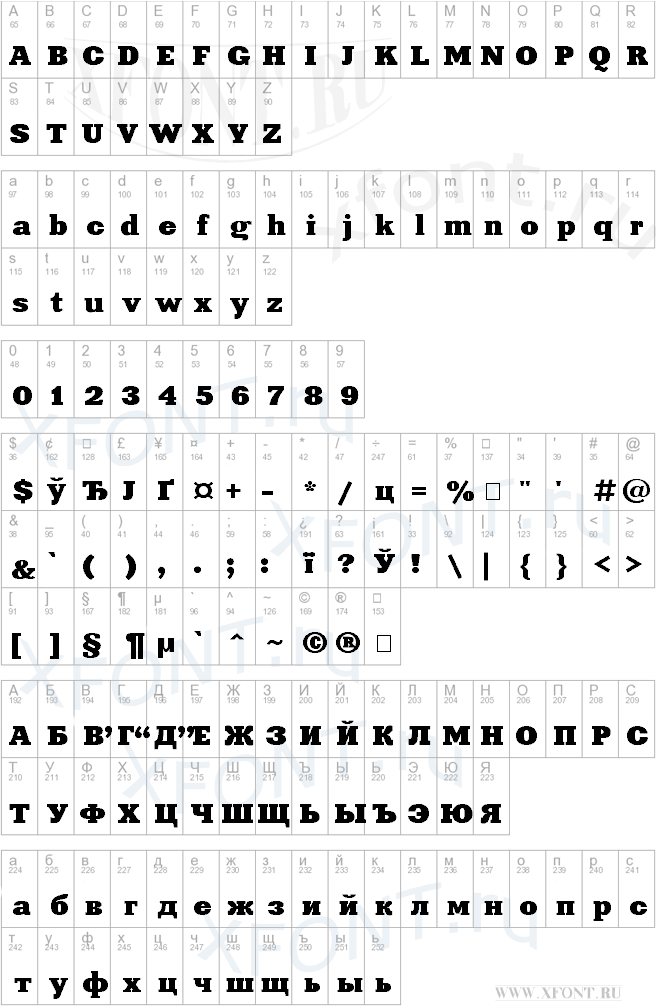 Aardvark Normal | XFont.ru - шрифты, скачать шрифт бесплатно