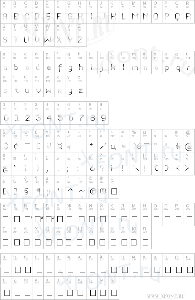 PerfoCone | XFont.ru - шрифты, скачать шрифт бесплатно