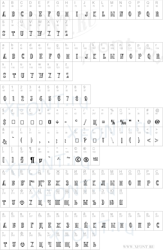 a_PresentumNrSh | XFont.ru - шрифты, скачать шрифт бесплатно