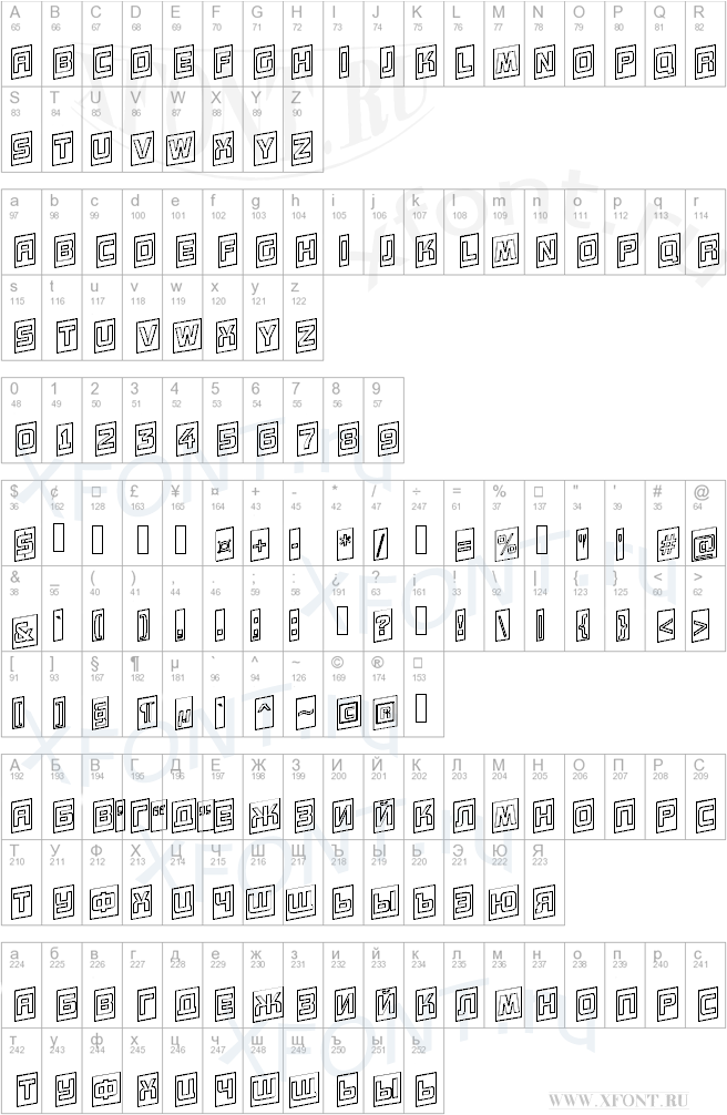 a_ConceptoTtlCmOtlUpNr | XFont.ru - шрифты, скачать шрифт бесплатно