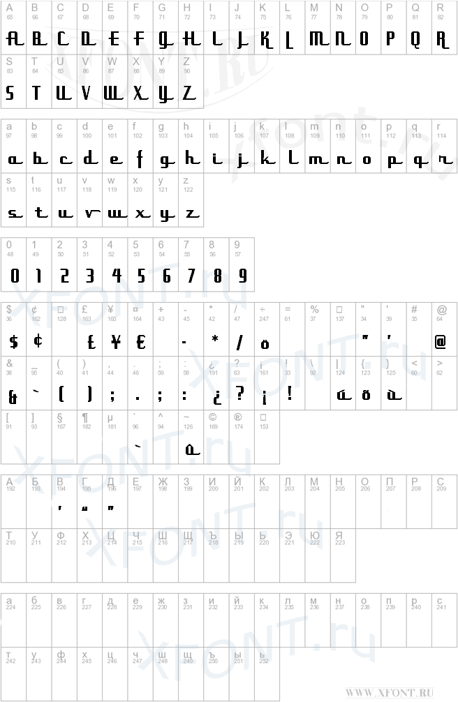 UppenArmsNF Medium | XFont.ru - шрифты, скачать шрифт бесплатно
