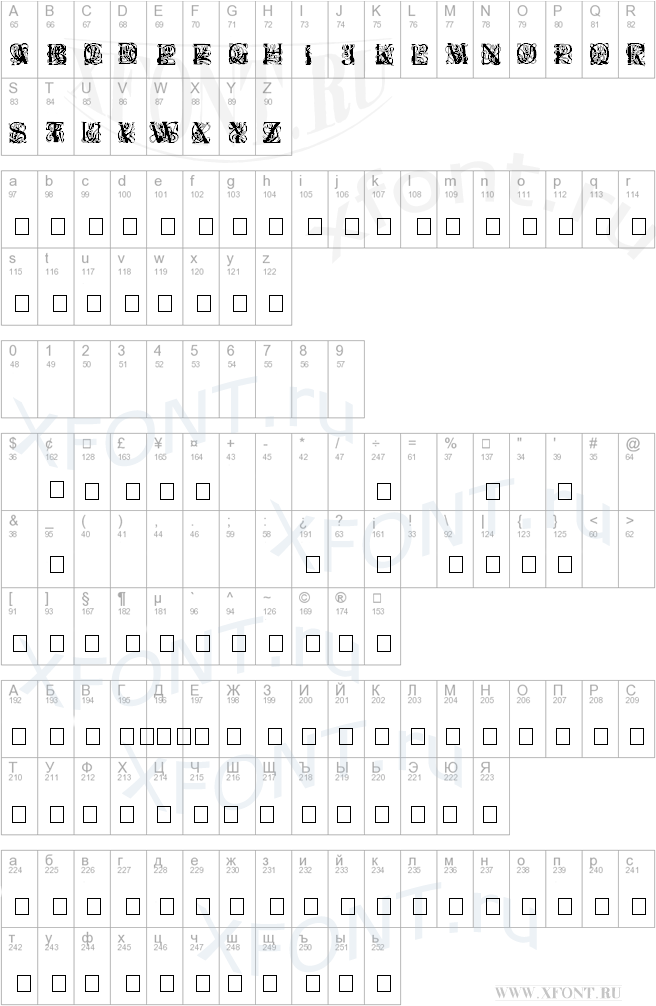 Elzevier Caps | XFont.ru - шрифты, скачать шрифт бесплатно