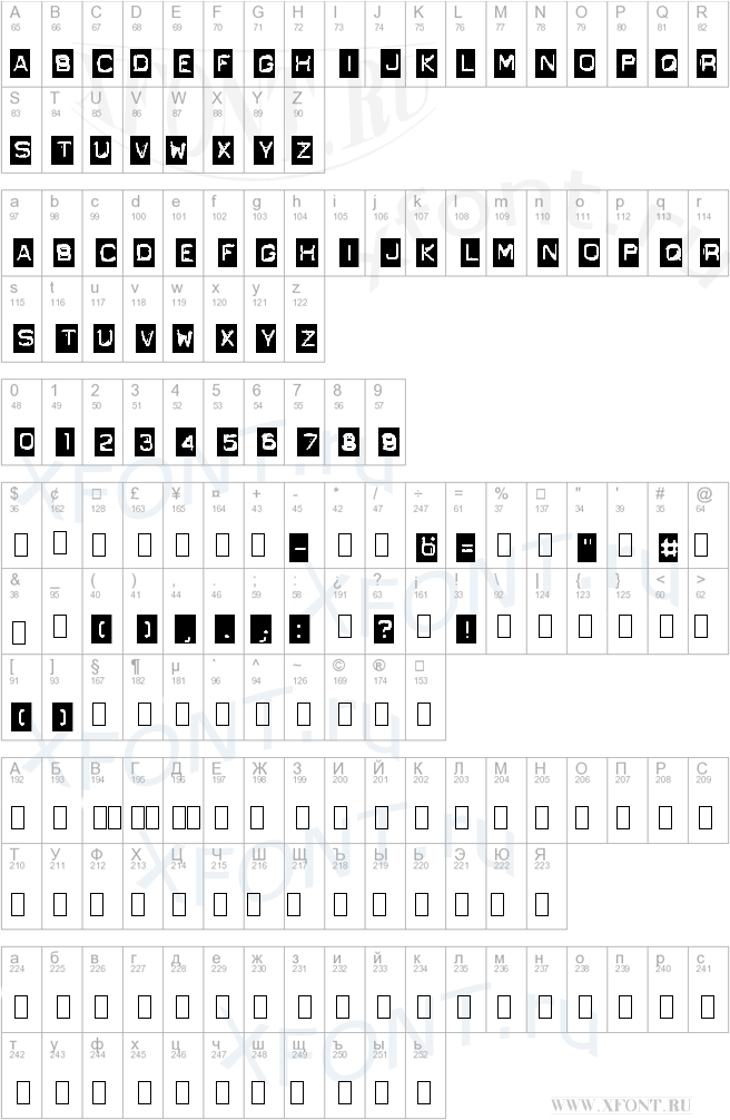 GF Ordner Normal | XFont.ru - шрифты, скачать шрифт бесплатно