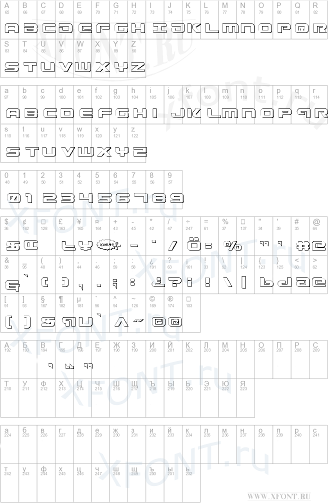 Gunship Shadow | XFont.ru - шрифты, скачать шрифт бесплатно