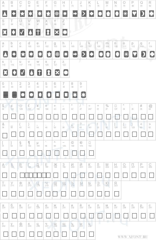 Slats n Things | XFont.ru - шрифты, скачать шрифт бесплатно