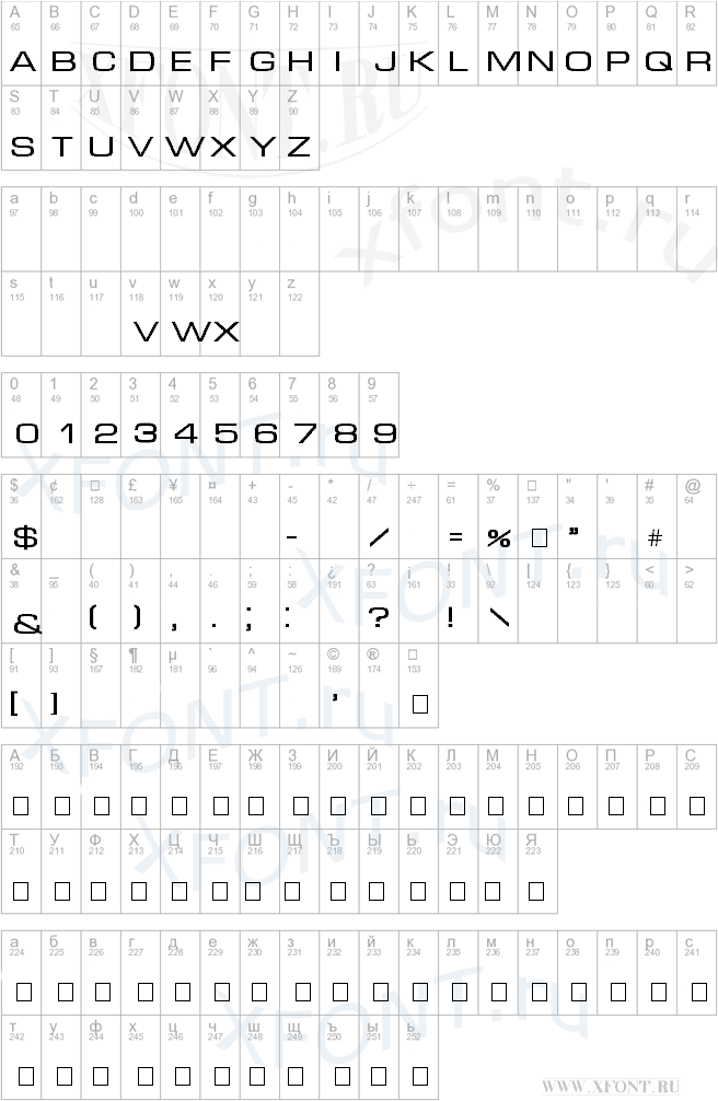 Microgramma Normal | XFont.ru - шрифты, скачать шрифт бесплатно