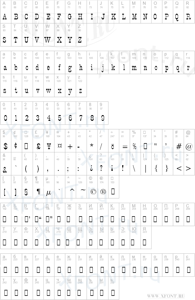 Circus Light | XFont.ru - шрифты, скачать шрифт бесплатно