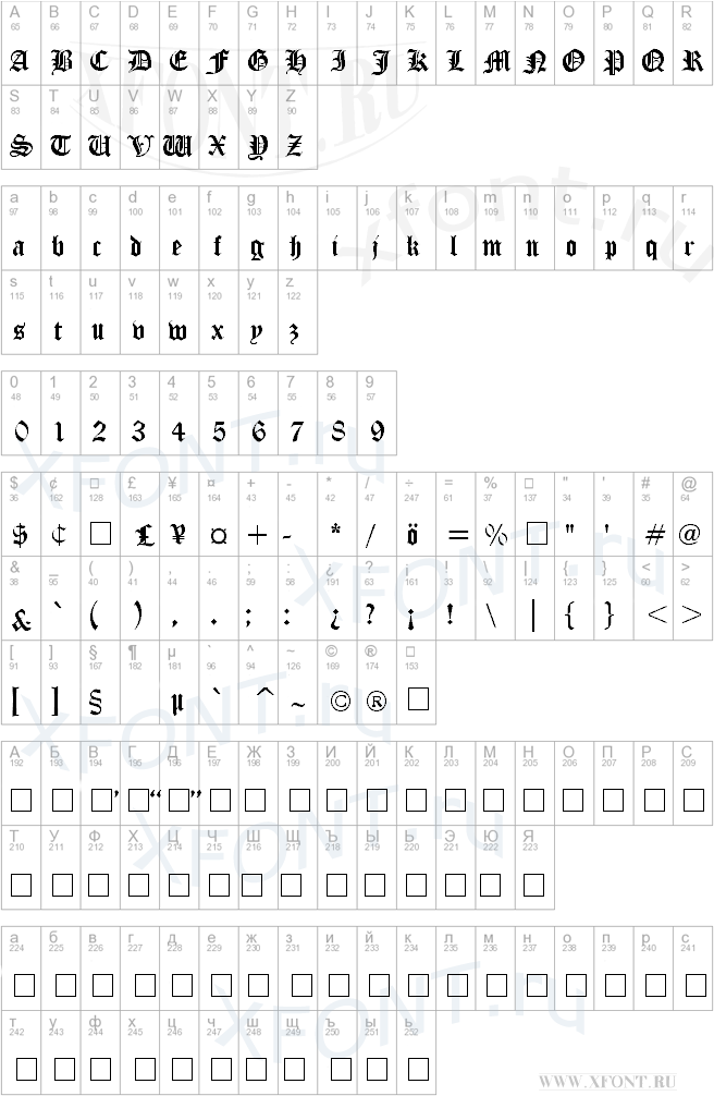Diploma Regular | XFont.ru - шрифты, скачать шрифт бесплатно