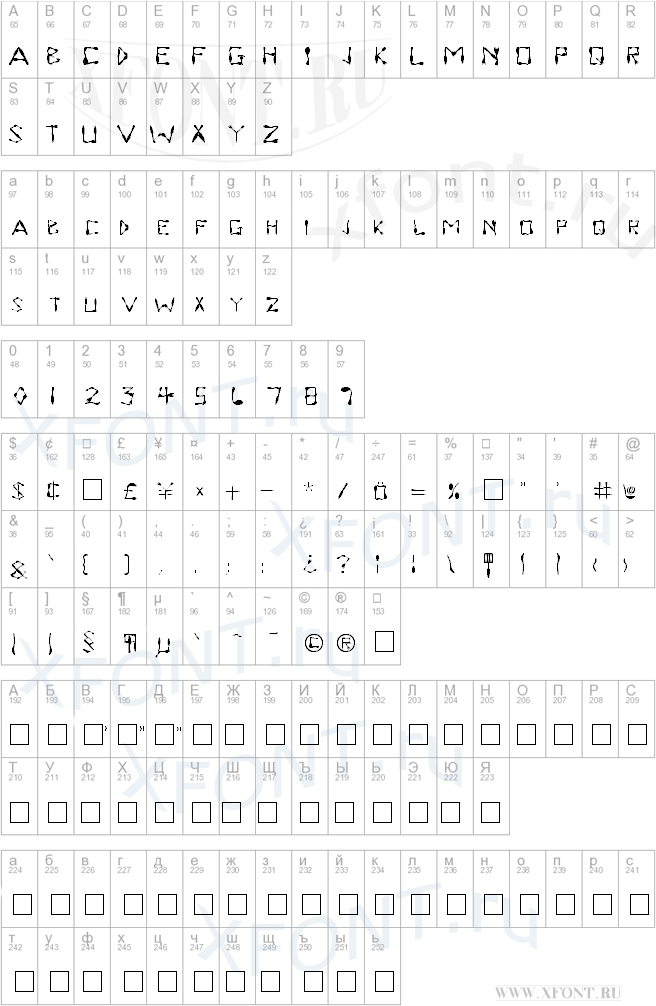 DinnerTime | XFont.ru - шрифты, скачать шрифт бесплатно