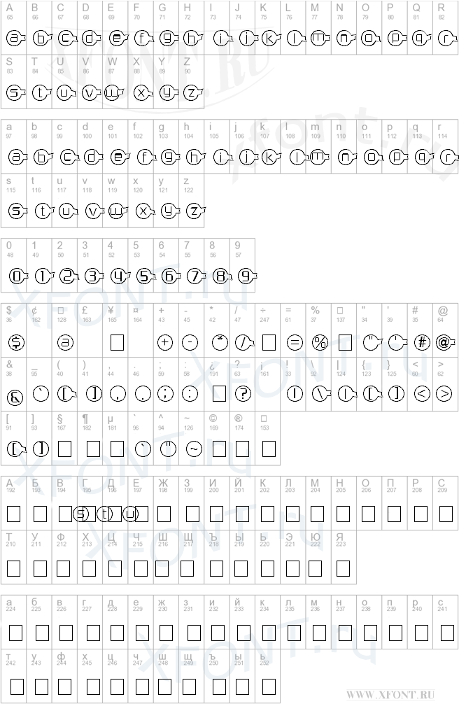 Molecular | XFont.ru - шрифты, скачать шрифт бесплатно