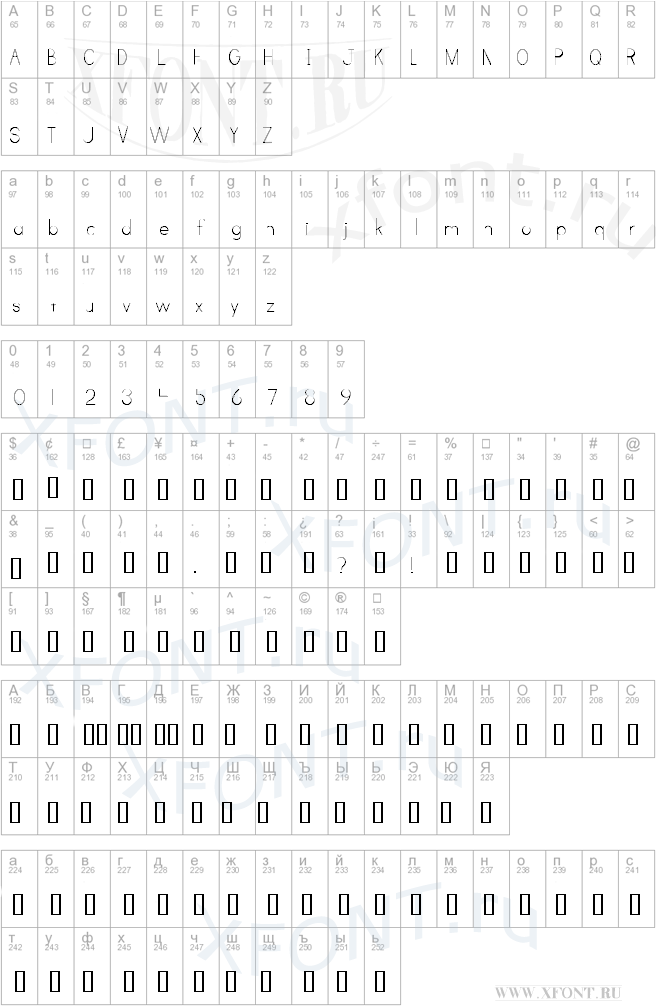 Print Clearly | XFont.ru - шрифты, скачать шрифт бесплатно