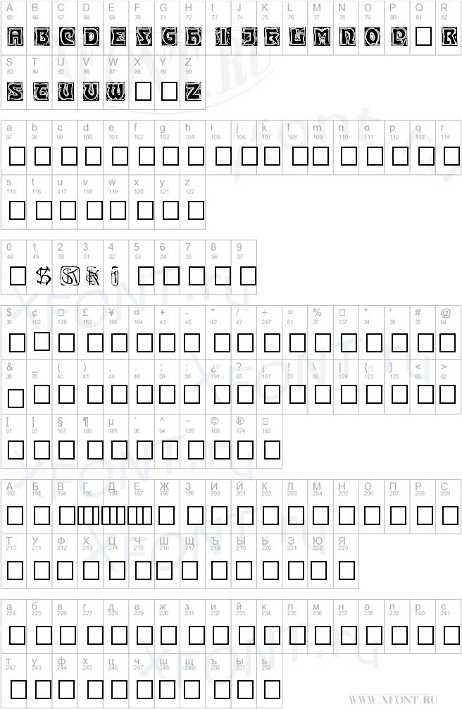 Kinigstein Regular | XFont.ru - шрифты, скачать шрифт бесплатно