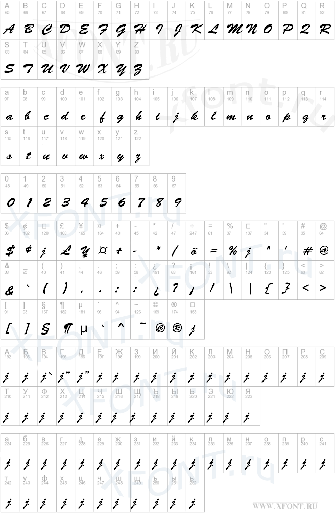 LetterMotion | XFont.ru - шрифты, скачать шрифт бесплатно